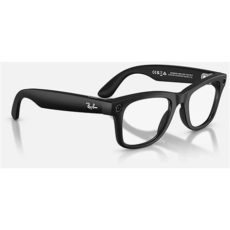 Ray Ban Meta Wayfarer Gen 2 Transitions Matte Black Clear To Grey