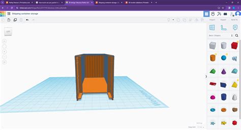 Shipping Container Storage By Harley Pearson Download Free Stl Model