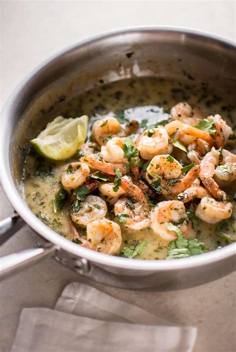 Coconut Lime Shrimp • Salt And Lavender