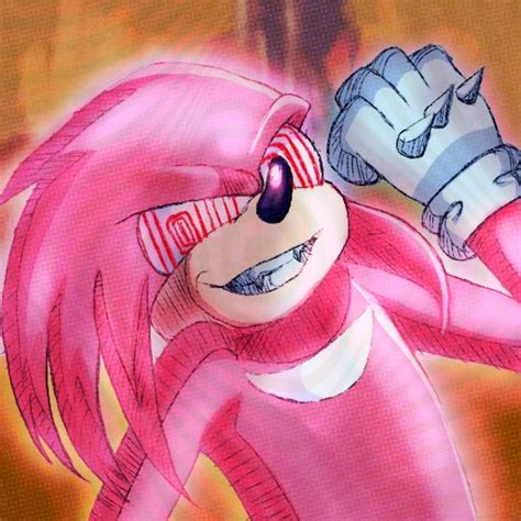 Super Fleetway Knuckles Echidna Art Horror