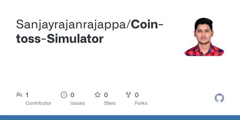Github Sanjayrajanrajappacoin Toss Simulator