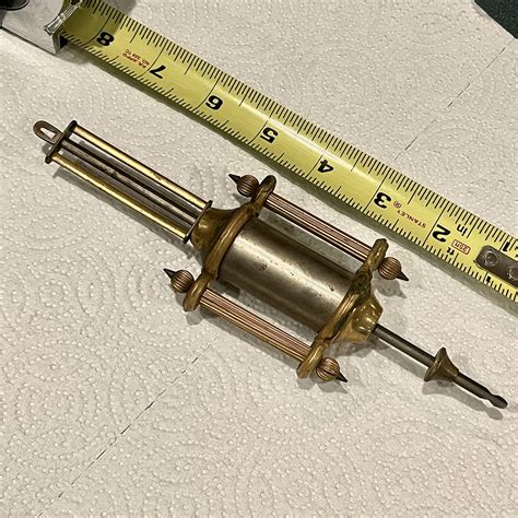 Antique Brass And Steel Contraption Approximately 75 Long Origin