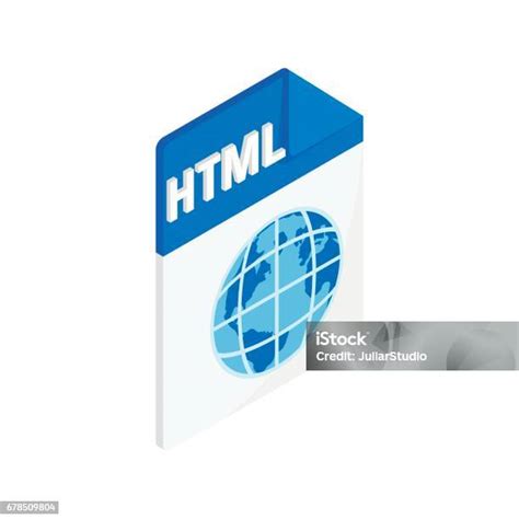 Html 아이콘 등각 투영 3 차원 스타일 0명에 대한 스톡 벡터 아트 및 기타 이미지 0명 3차원 형태 Html Istock