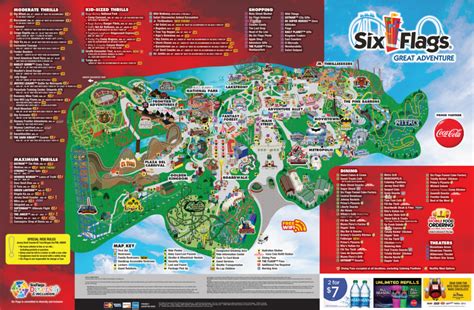 Park Map Six Flags Hot Sex Picture
