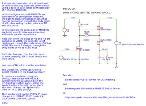 High Side Bidirectional Blocking PMOSFET Switch OSHWLab