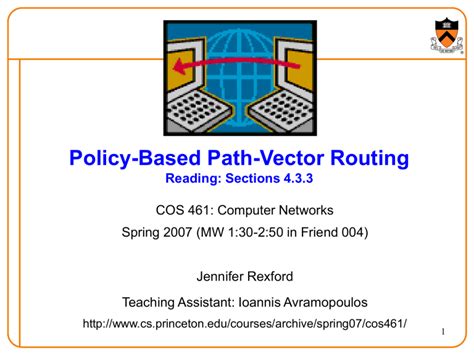 Policy Based Path Vector Routing