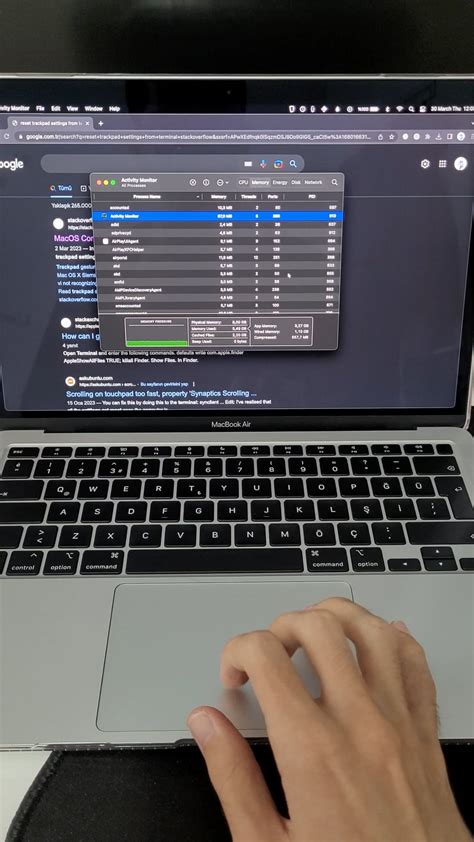 Trackpad Scrolling Issue R Mac