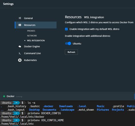 Wsl2 Docker Integration Does Not Honor Dockerconfig · Issue 7663 · Dockerfor Win · Github