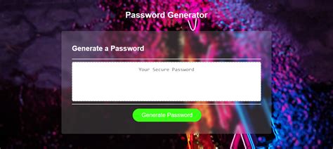 GitHub Mandarinfish Password Generator Password Challenge