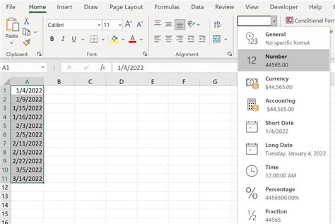How To Convert Date To Number In Excel Examples