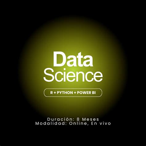 Cienciadedatos Datascience R Python Powerbi Instituto Data Science