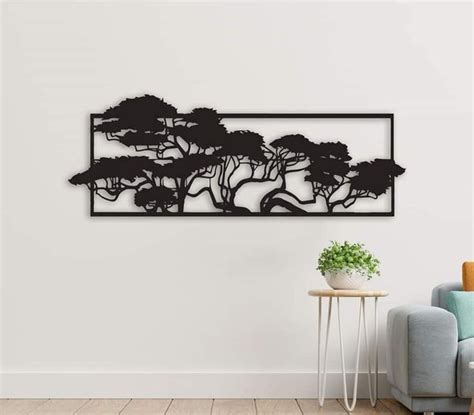 Laser Cut Tree Wall Decor DXF File Free Download Axis Co