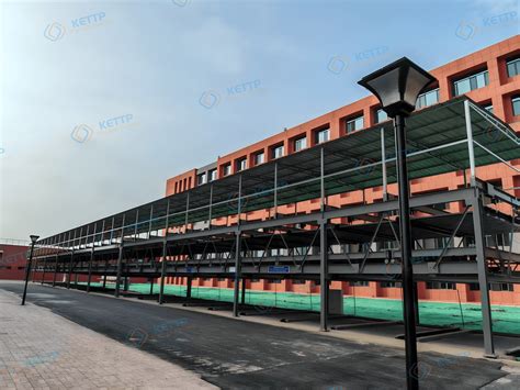 Kettp New Project 3 Level Puzzle Parking System Finished Installation Qingdao Kettp Co Ltd