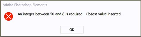 How To Solve An Integer Is Required Error In Photoshop