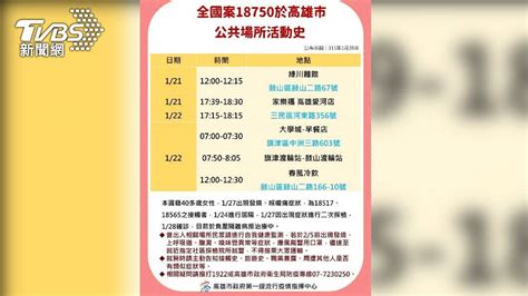 高雄＋7大寮一家遊礁溪確診 丹丹漢堡、麥當勞都有足跡 Tvbs Line Today