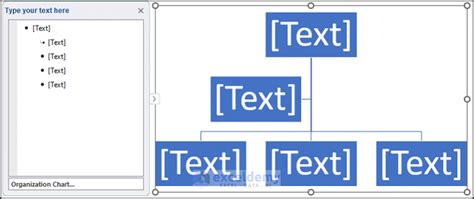 How To Create An Organizational Chart In Excel From A List