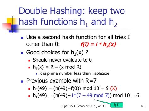 Ppt Hashing And Hash Tables Powerpoint Presentation Free Download Id3569720