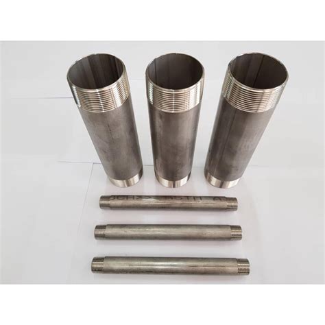 ท่อสั้นสแตนเลสเกลียว 2ข้าง ท่อแป๊บ ขนาดเกลียว 1 1 2 นิ้ว สแตนเลส เกรด 304 Shopee Thailand