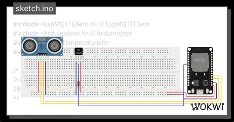 s a implementação sensor de temperatura wokwi esp32 stm32 arduino simulator