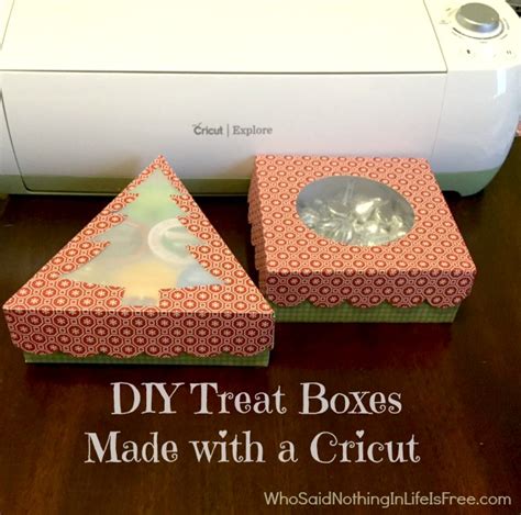 DIY Treat Box And Kcup Holder Box Using A Cricut Machine