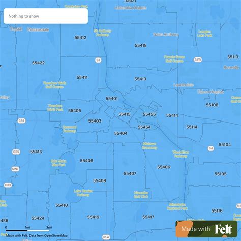ZIP Codes In The City Of Minneapolis Minnesota