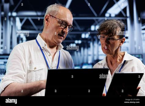 Senior Supervisors Performing Diagnostic Assessments On Server Clusters