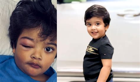 চোখে ব্যথা পেয়ে হাসপাতালে ভর্তি পরীমণির ছেলে