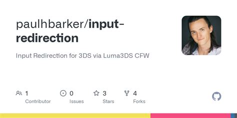 Github Paulhbarkerinput Redirection Input Redirection For 3ds Via