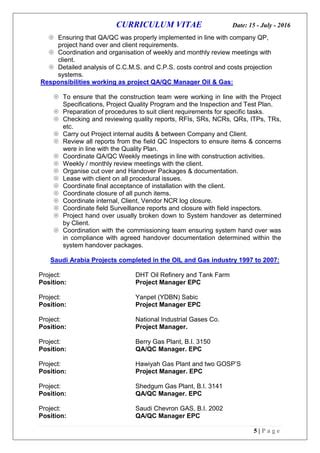 Cv Qa Qc 15th July M PDF