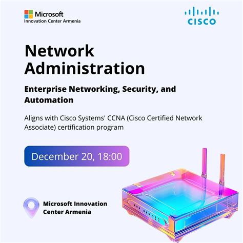 microsoft innovation center armenia on linkedin ccna