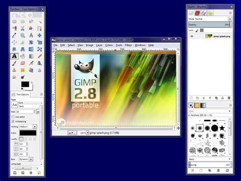 download free gimp portable by portableapps v 2 8 4 software 463753