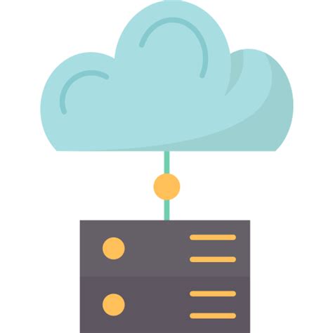 Cloud Server Data Computing Hosting Icon Download On Iconfinder