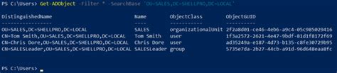 Get Adobject Search Ad Objects In Active Directory Shellgeek