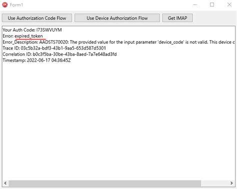 Delphi Device Authorization Flow With Imap（oauth20 系列3）