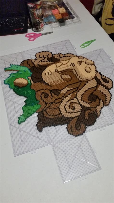 Steven Universe Temple Bead Art By Gr Beads On DeviantArt Diy Perler Bead Crafts Perler
