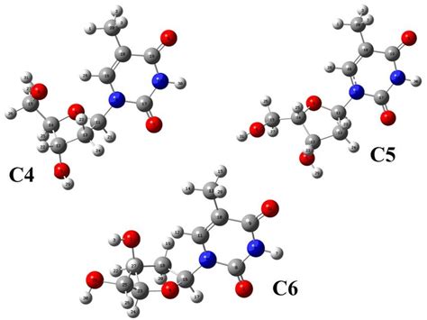 Theoretical Molecular Structures And Atoms Labelling For The Cis C4 And Download Scientific
