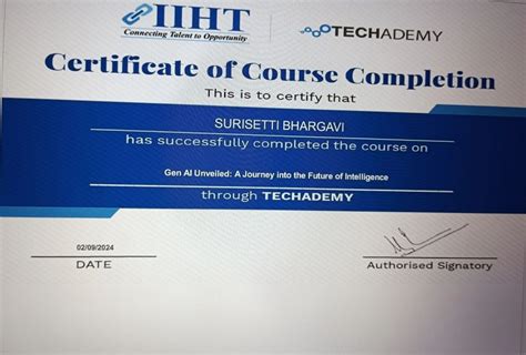 surisetti ramya bhargavi on linkedin ai techacademy