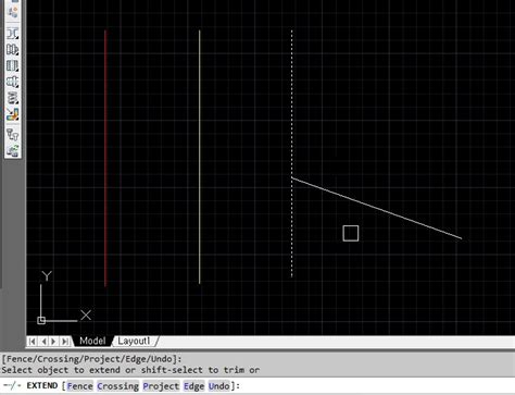 Auto Cad 오토 캐드 강좌 11연장extend 명령어 네이버 블로그