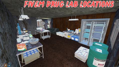 Fivem Drug Lab Locations Fivem Mods Interior And Map For Roleplay