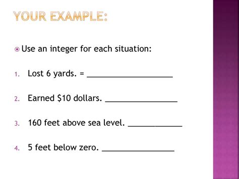 integers and absolute value ppt download
