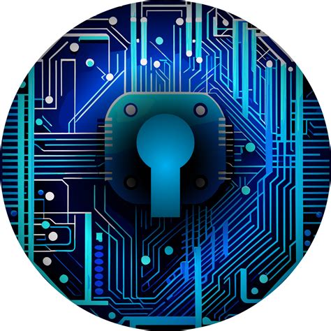 Modern Technology Lock Cybersecurity Crop Out Icon 26413427 Png