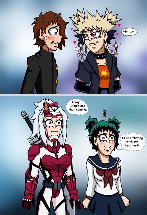 Mha Egotm Flirty Katsumi By Edcom02 On Deviantart