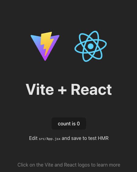 Viteでreact開発環境を作ろう