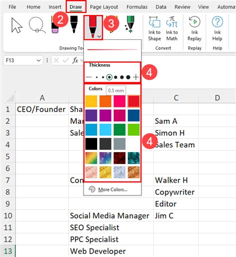 如何在microsoft Excel中创建组织结构图 Infoxiao 如何在microsoft Excel中创建组织结构图 Infoxiao