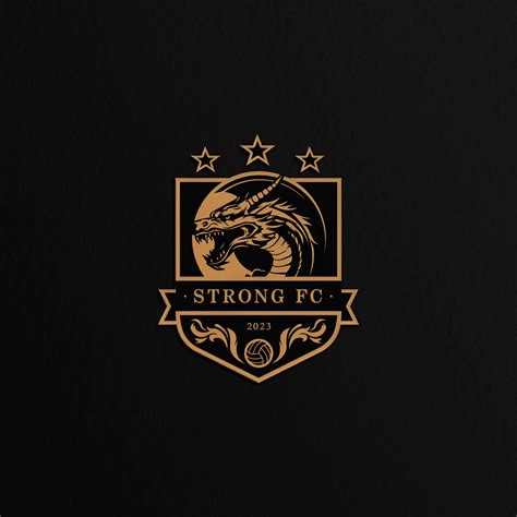Strong Fc 축구팀 엠블럼 로고 디자인 포트폴리오 크몽
