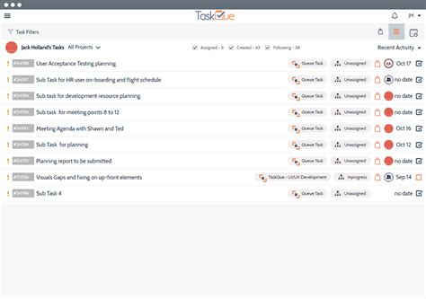 Taskque Features