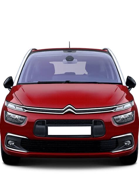 Citroën C4 Spacetourer 2018 2022 Dimensions Front View