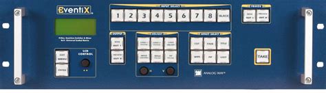 Analog Way Eventix Evx8022 Video Switcher Gearsupply
