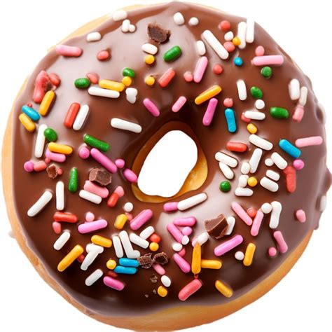 Premium Ai Image Donuts Chocolate Candy