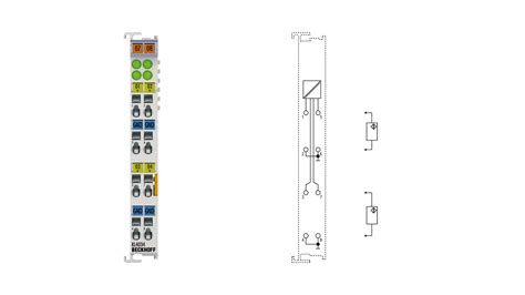 KL Bus Terminal Channel Analog Output Voltage V Bit Differential Beckhoff